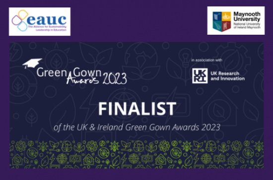 MU is a finalist at the Green Gown Awards 2023! | Maynooth University